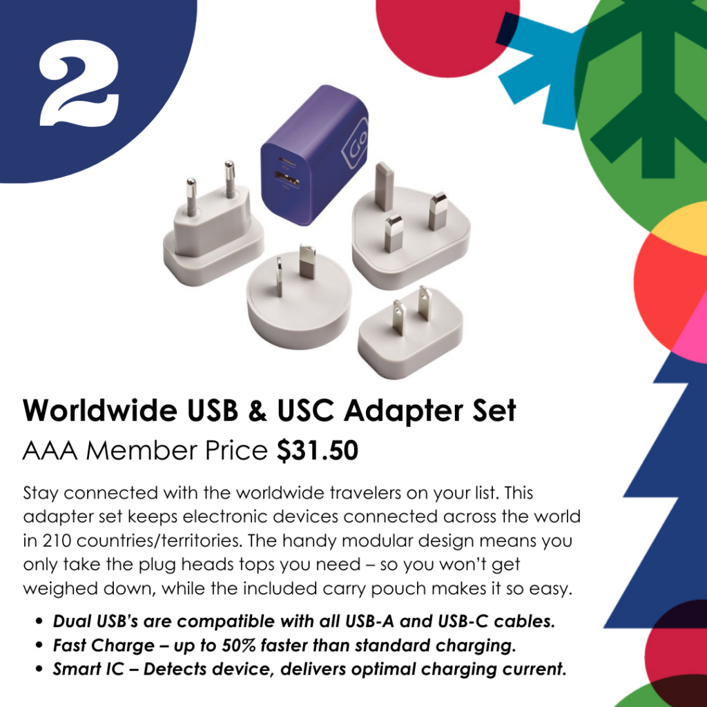 Twelve Gift Ideas for the Traveler on Your List | AAA Oregon/Idaho